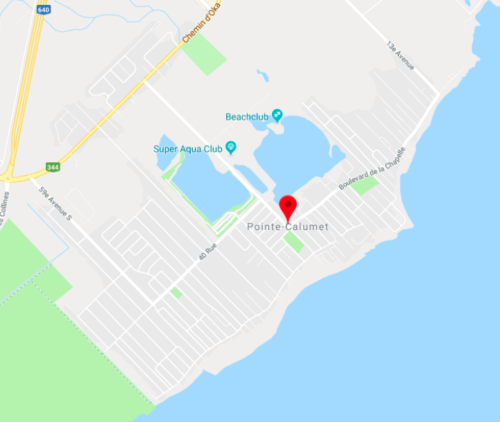 Les environs Résidence Hibiscus Québec Pointe-Calumet Location de chambres